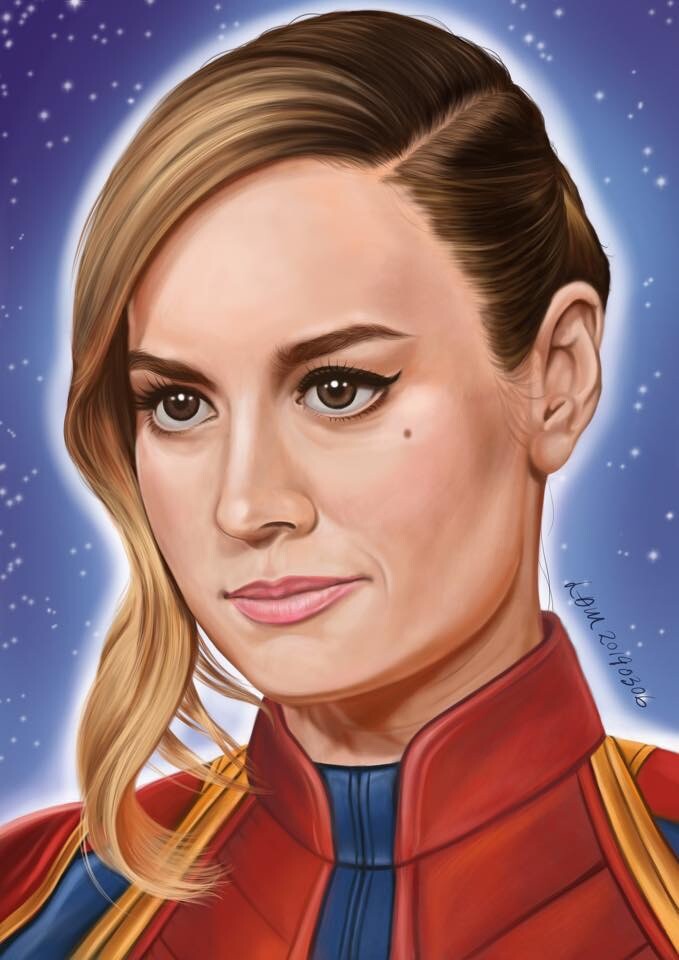 ArtStation - Captain Marvel