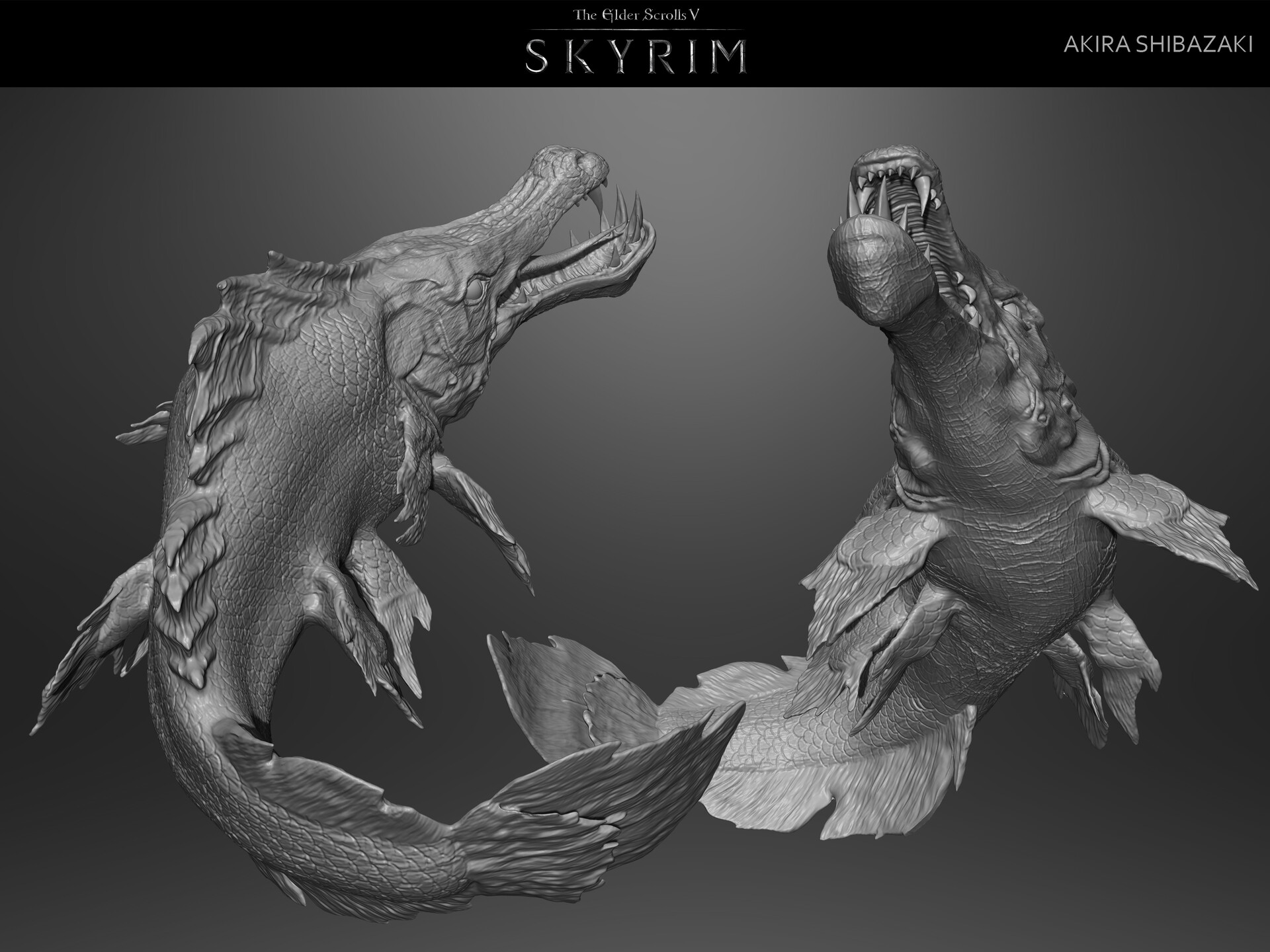 Akira Shibazaki - Slaughterfish - The Elder Scrolls V: Skyrim