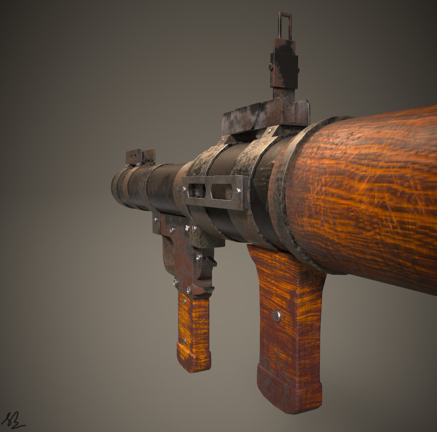 ArtStation - RPG-7 Rocket Launcher