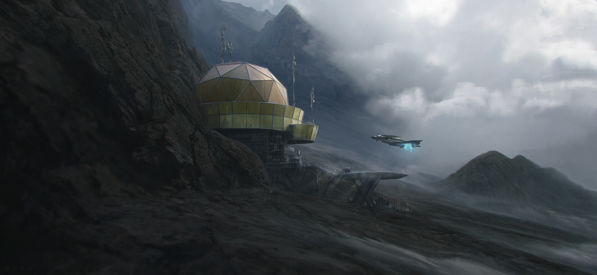 ArtStation - Deimos Landing