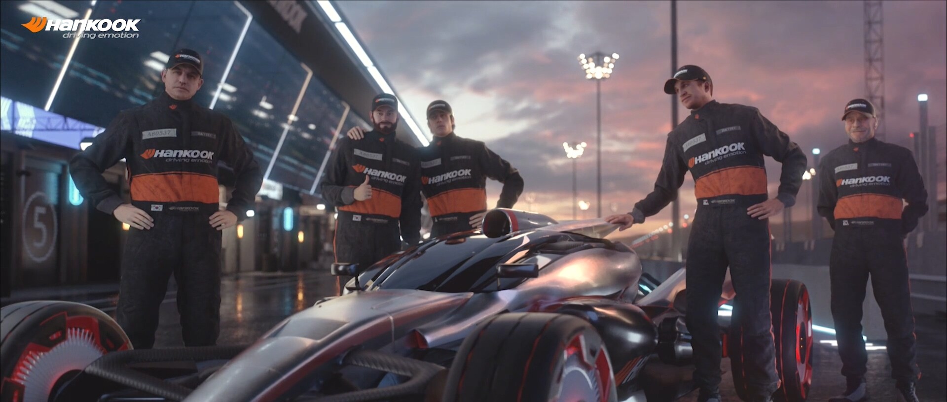 ArtStation - HANKOOK TIRE : F1 track scene