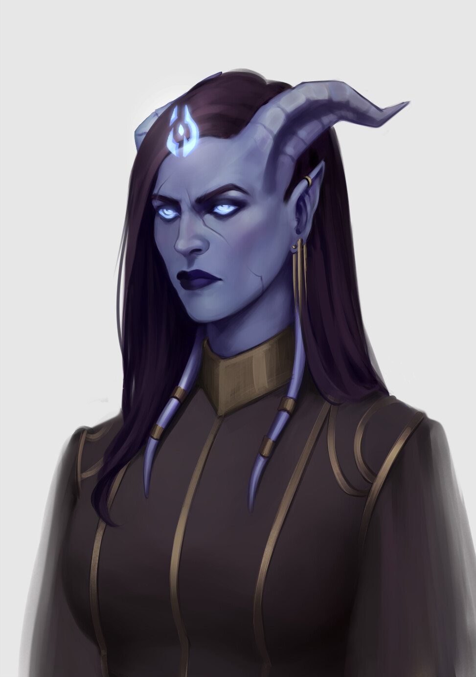 ArtStation - draenei portrait