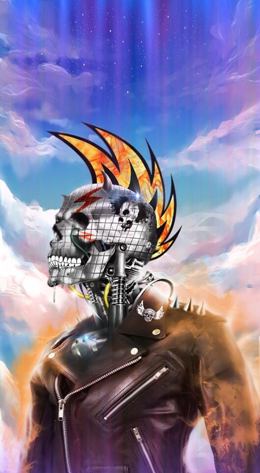 ArtStation - Calavera infernal