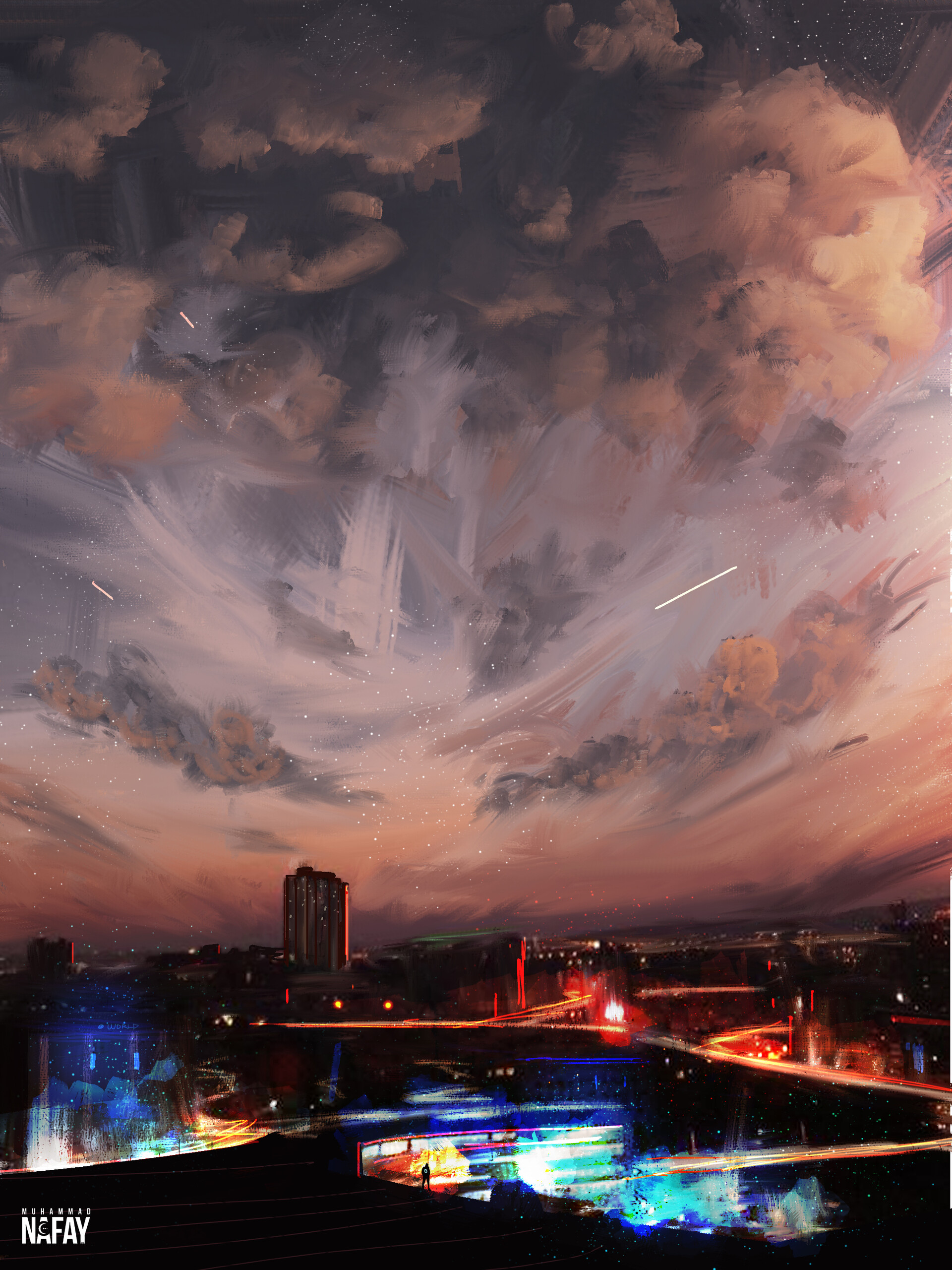 ArtStation - Evening Lights