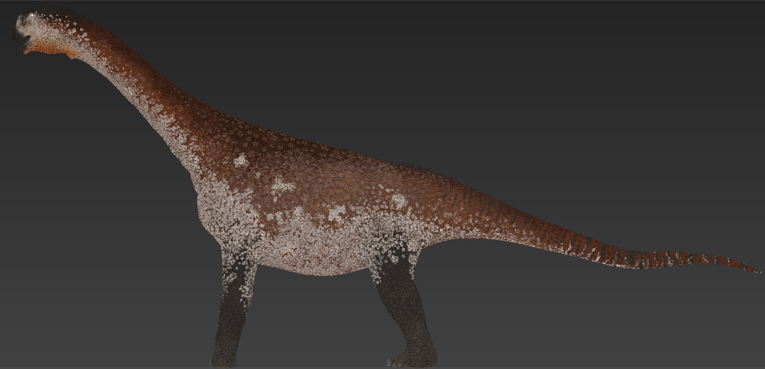 Alex Gruber - Painted Camarasaurus