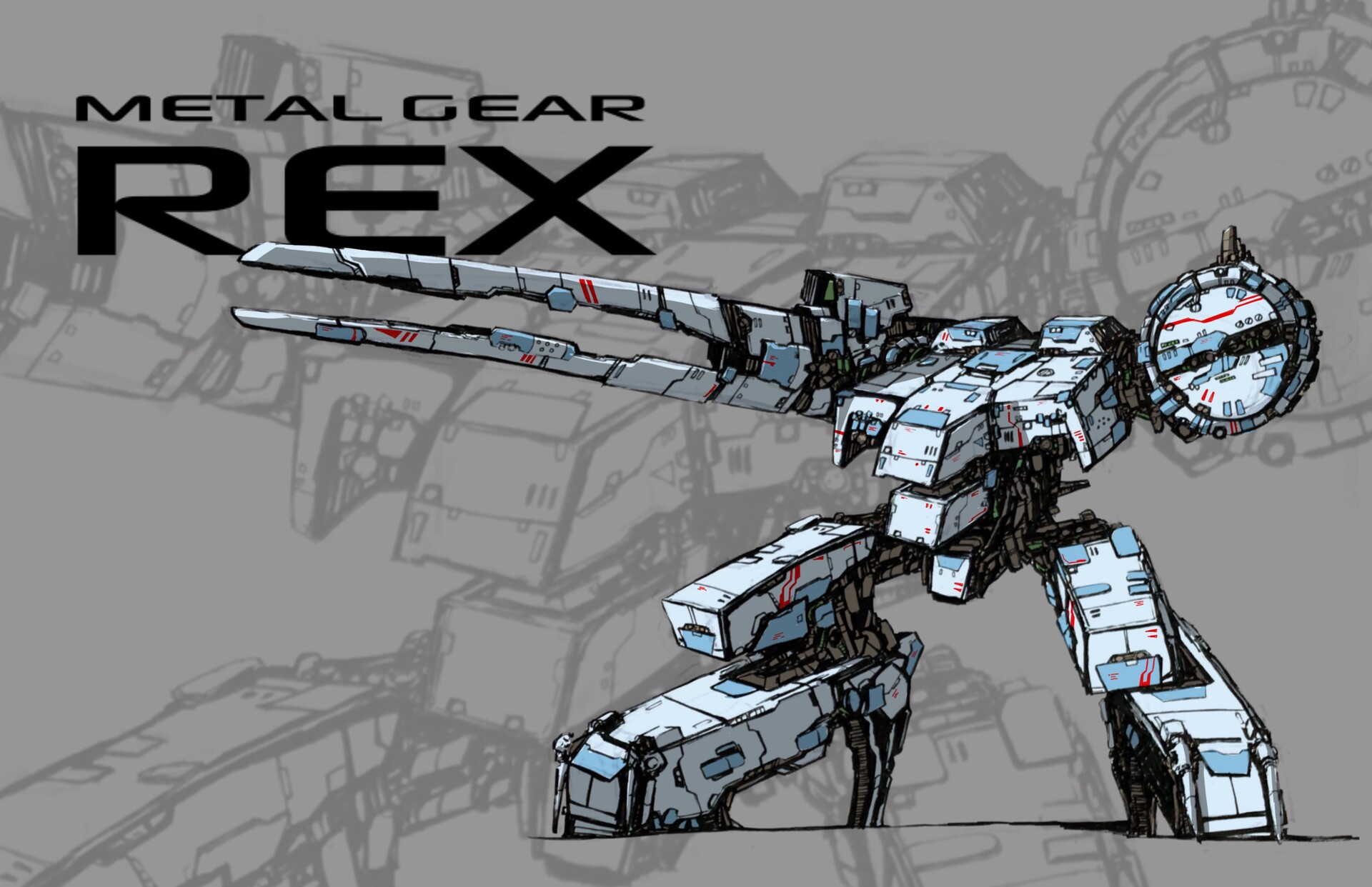 ArtStation - Metal Gear Rex