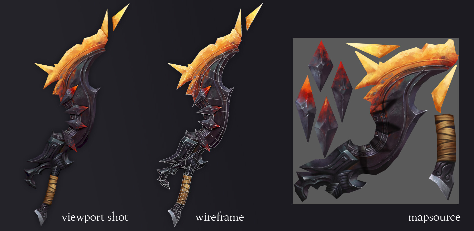 ArtStation - Lava Sword