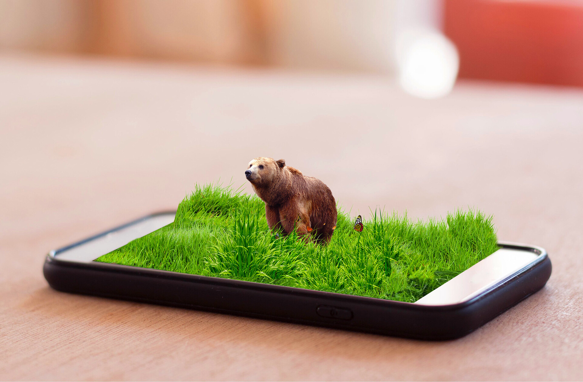 ArtStation - Bear phone 3d Manipulation