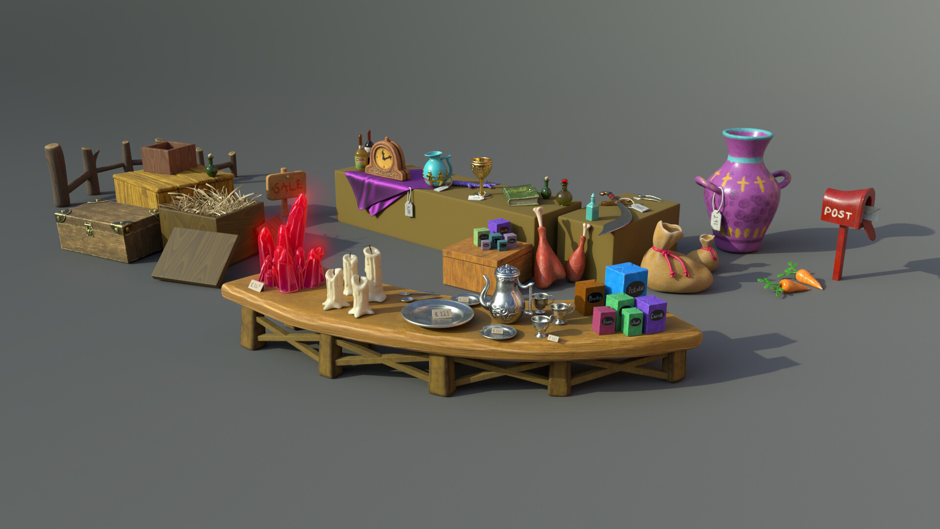 ArtStation - General Shop Props