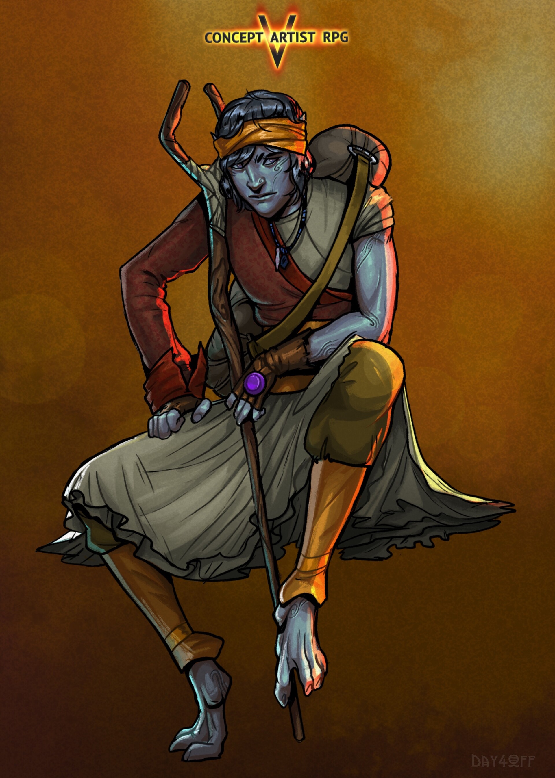 ArtStation - Desert mage