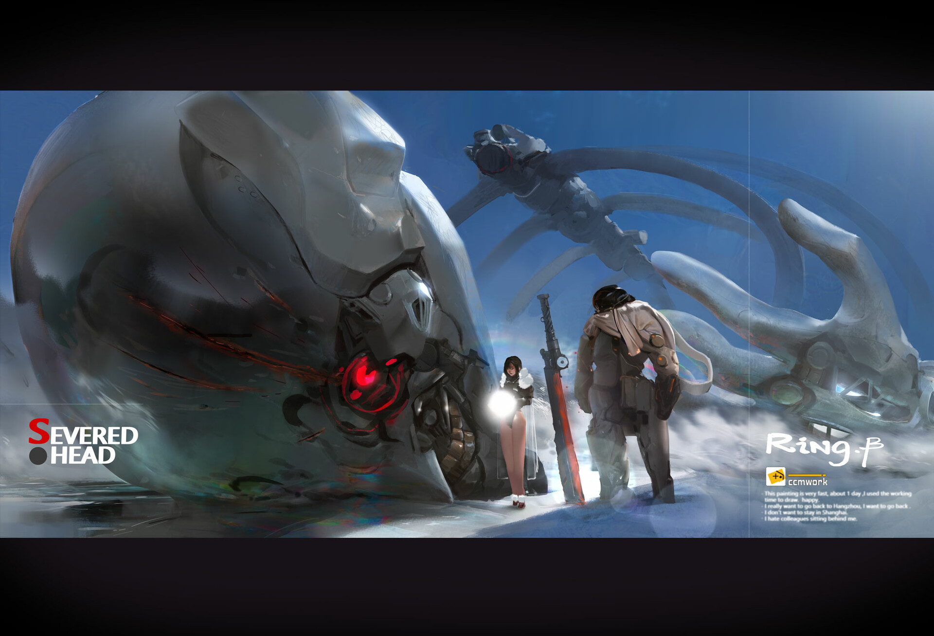 ArtStation - SEVERED HEAD