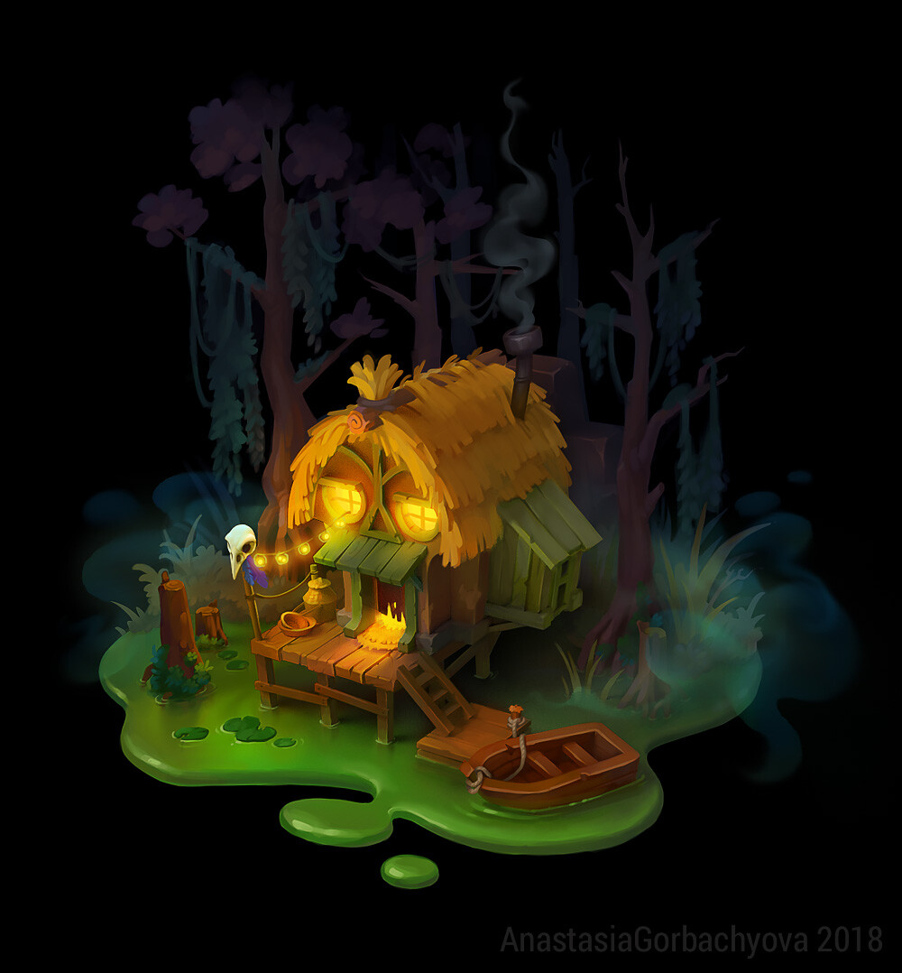 ArtStation - Voodoo Hut