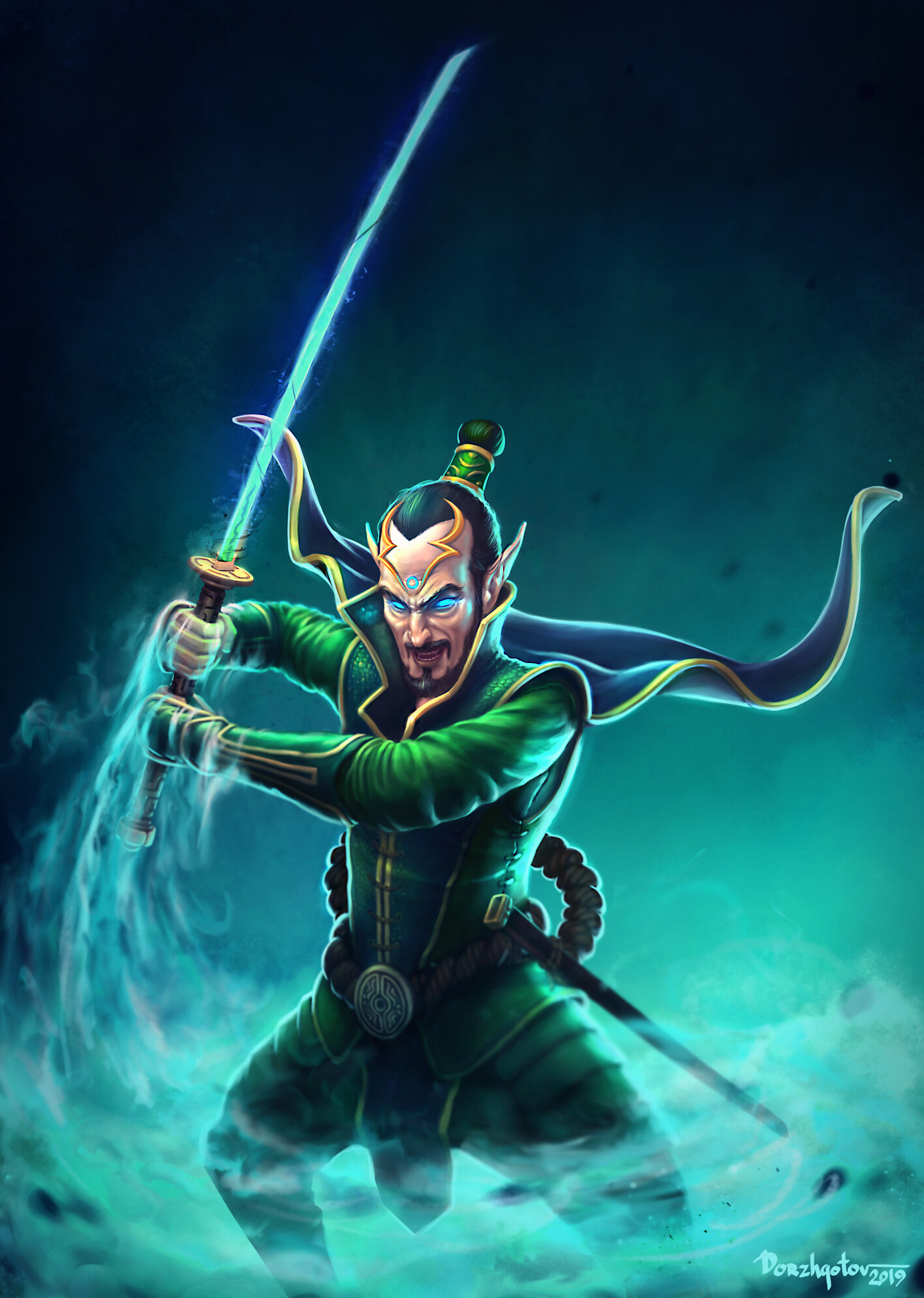 ArtStation - Sword Lord -Character Illustration