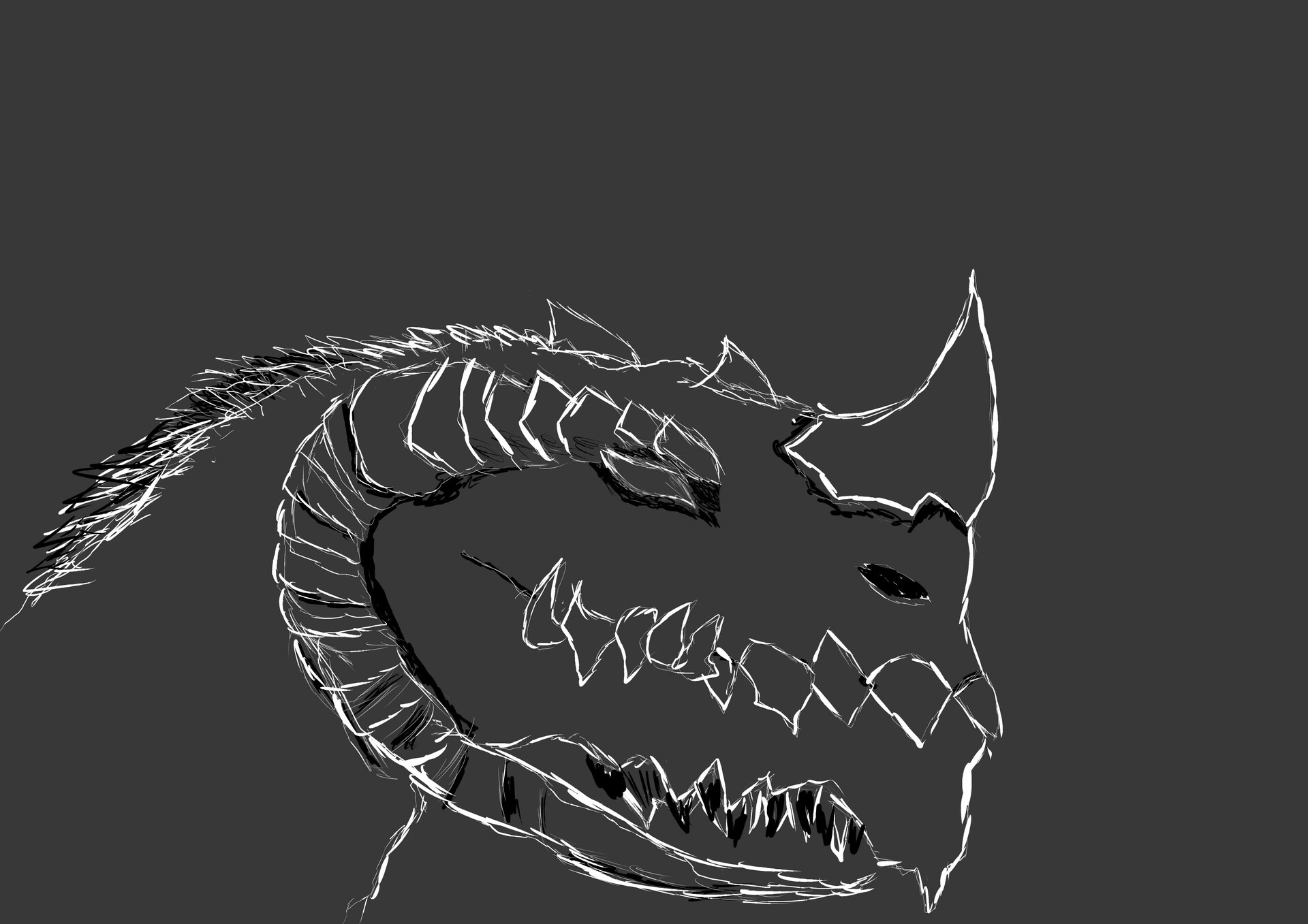 Aaron Teo - Humanoid Dragon - Thorodan the Outcast