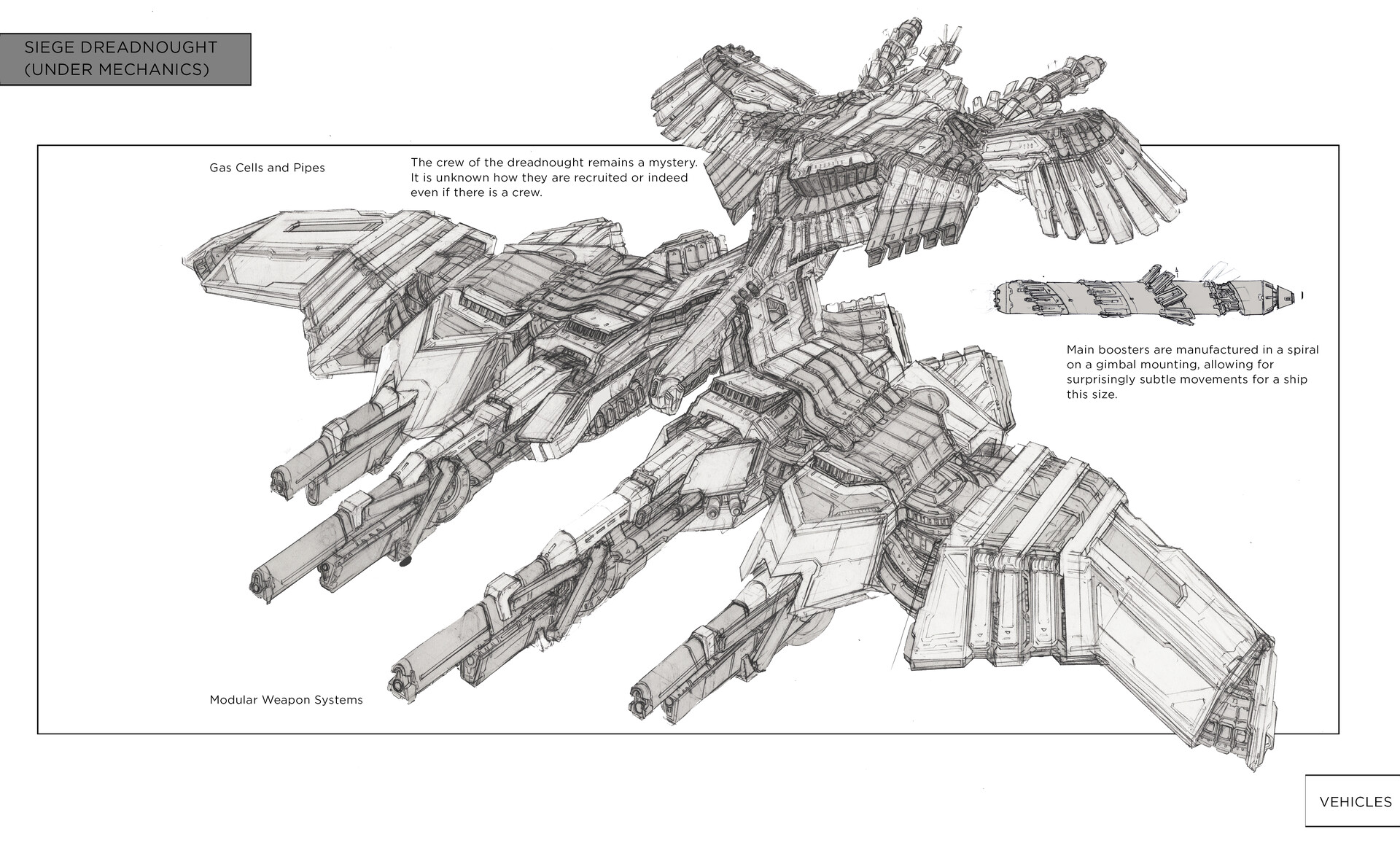 ArtStation - Siege Dreadnought Mechanical Underlay