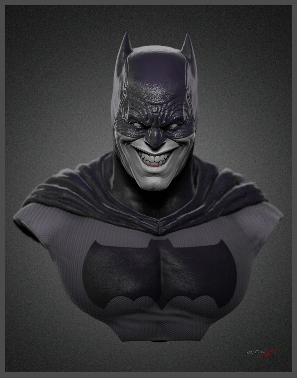 ArtStation - Smile Of Dark Knight