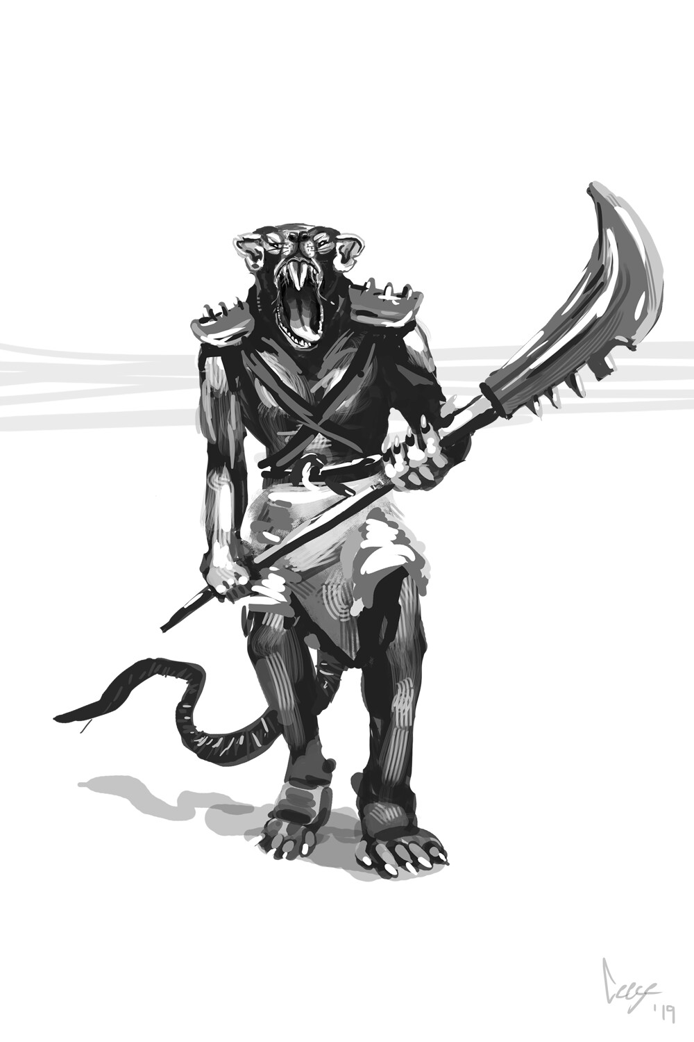 ArtStation - Skaven Quick Sketch