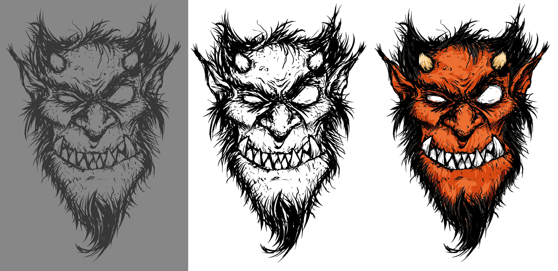 ArtStation - devil smiles