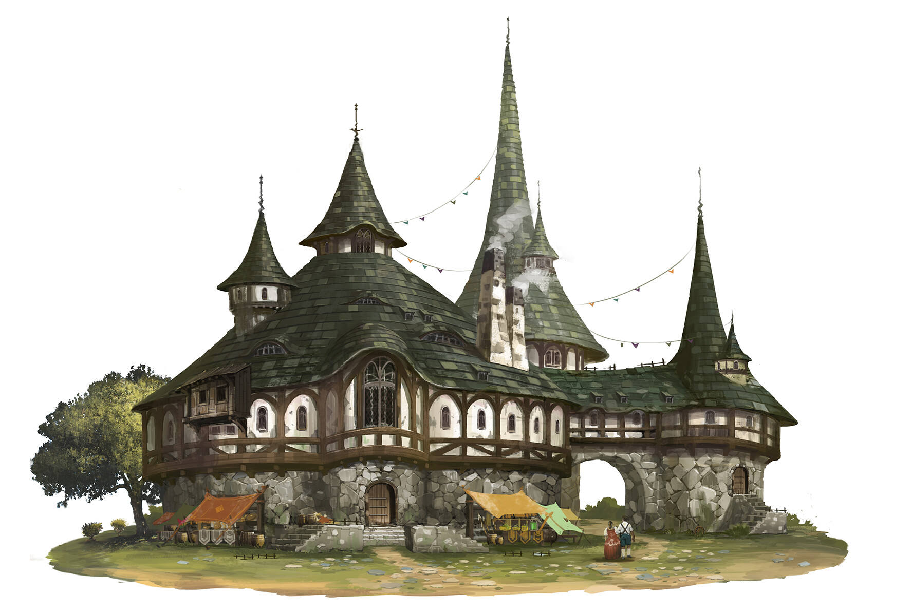 ArtStation - medieval store