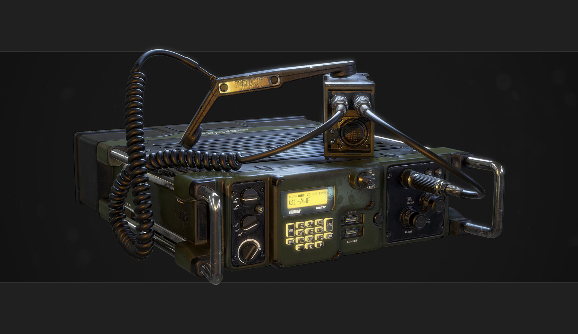 ArtStation - Military Radio