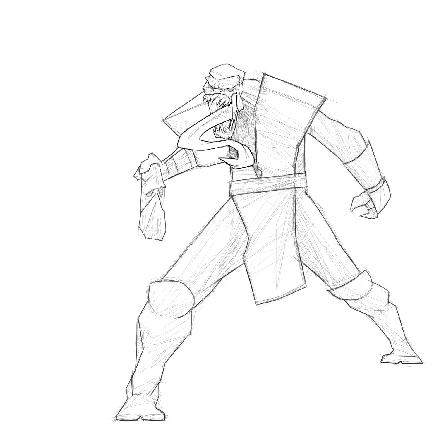 mortal kombat coloring pages reptile