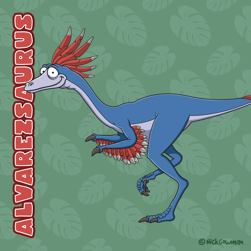 Nick Gowman - Cartoon Dinosaurs and Prehistoric Creatures