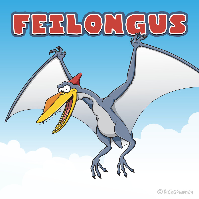 Nick Gowman - Cartoon Dinosaurs and Prehistoric Creatures