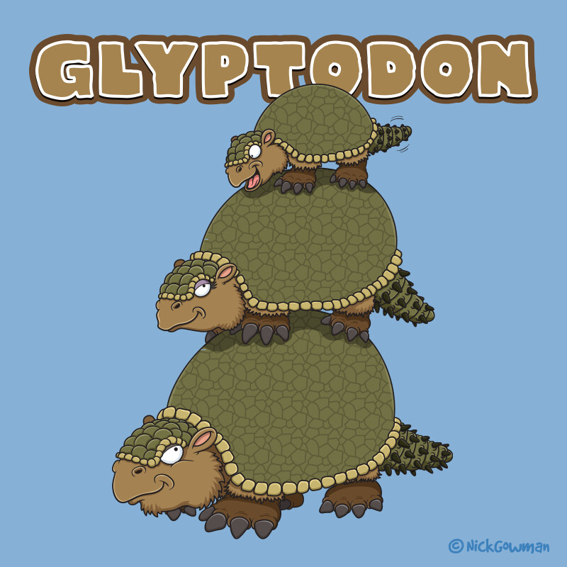 Nick Gowman - Cartoon Dinosaurs and Prehistoric Creatures