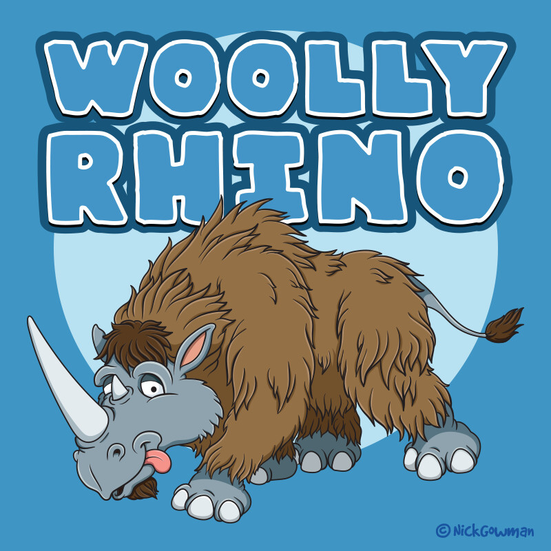 Nick Gowman - Cartoon Dinosaurs and Prehistoric Creatures