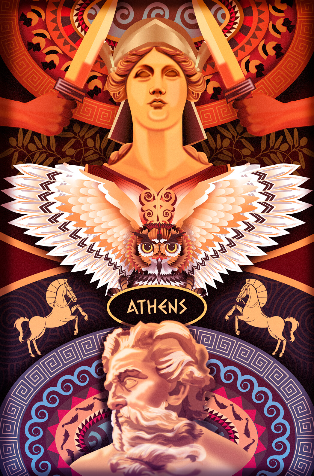 ArtStation - Athen's Myth