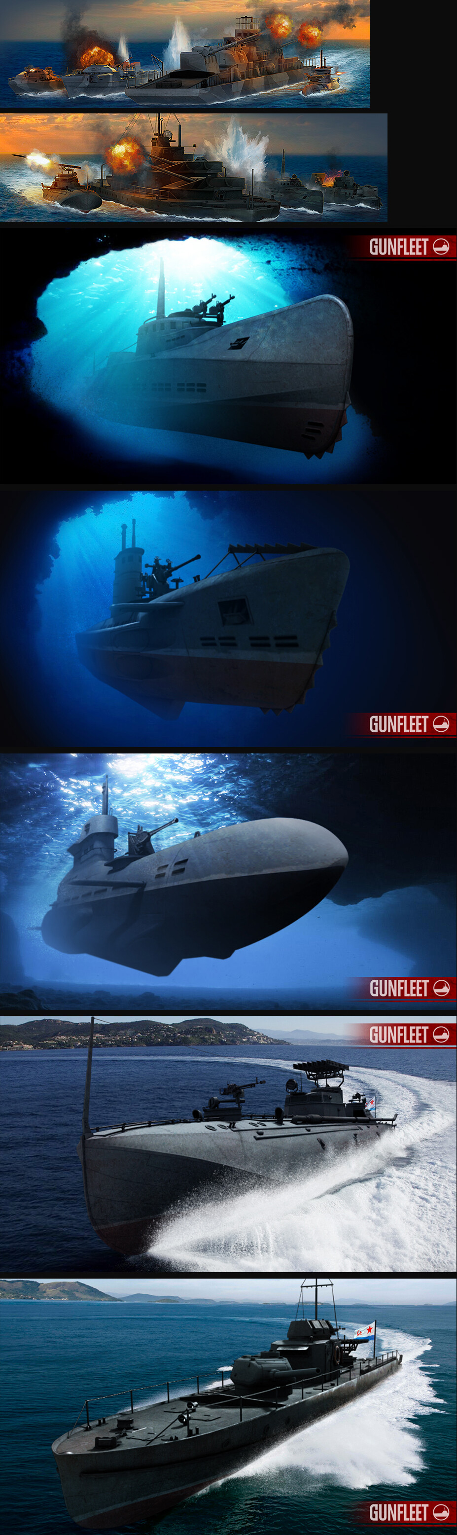 ArtStation - Banners for online shooter