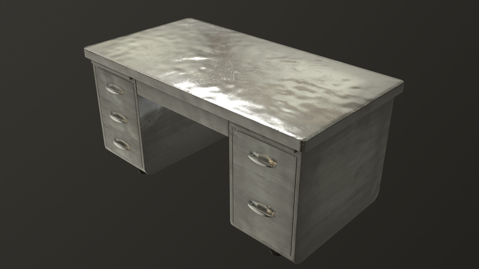 ArtStation - Steel Table