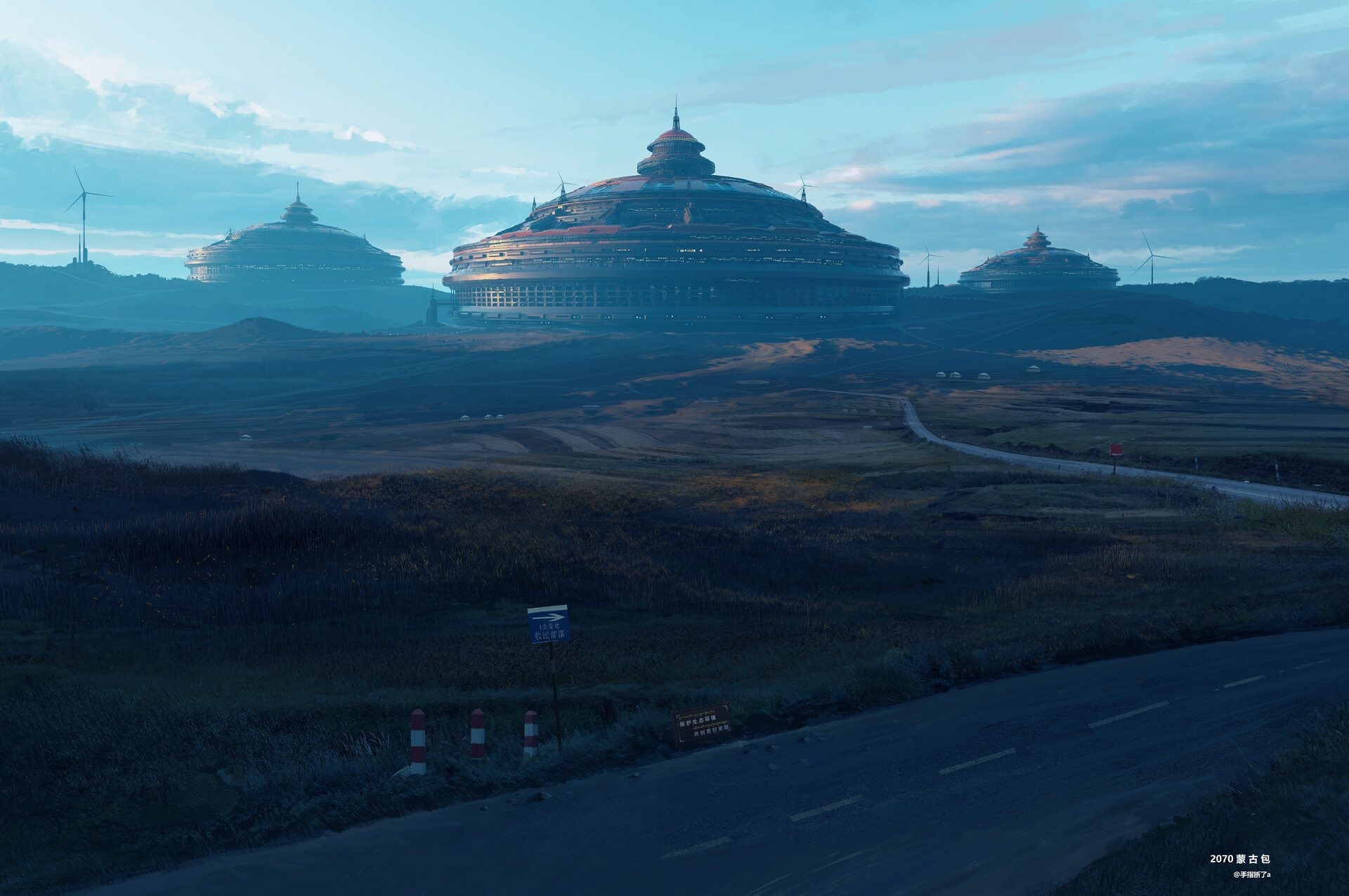 ArtStation - Mongolian Yurts