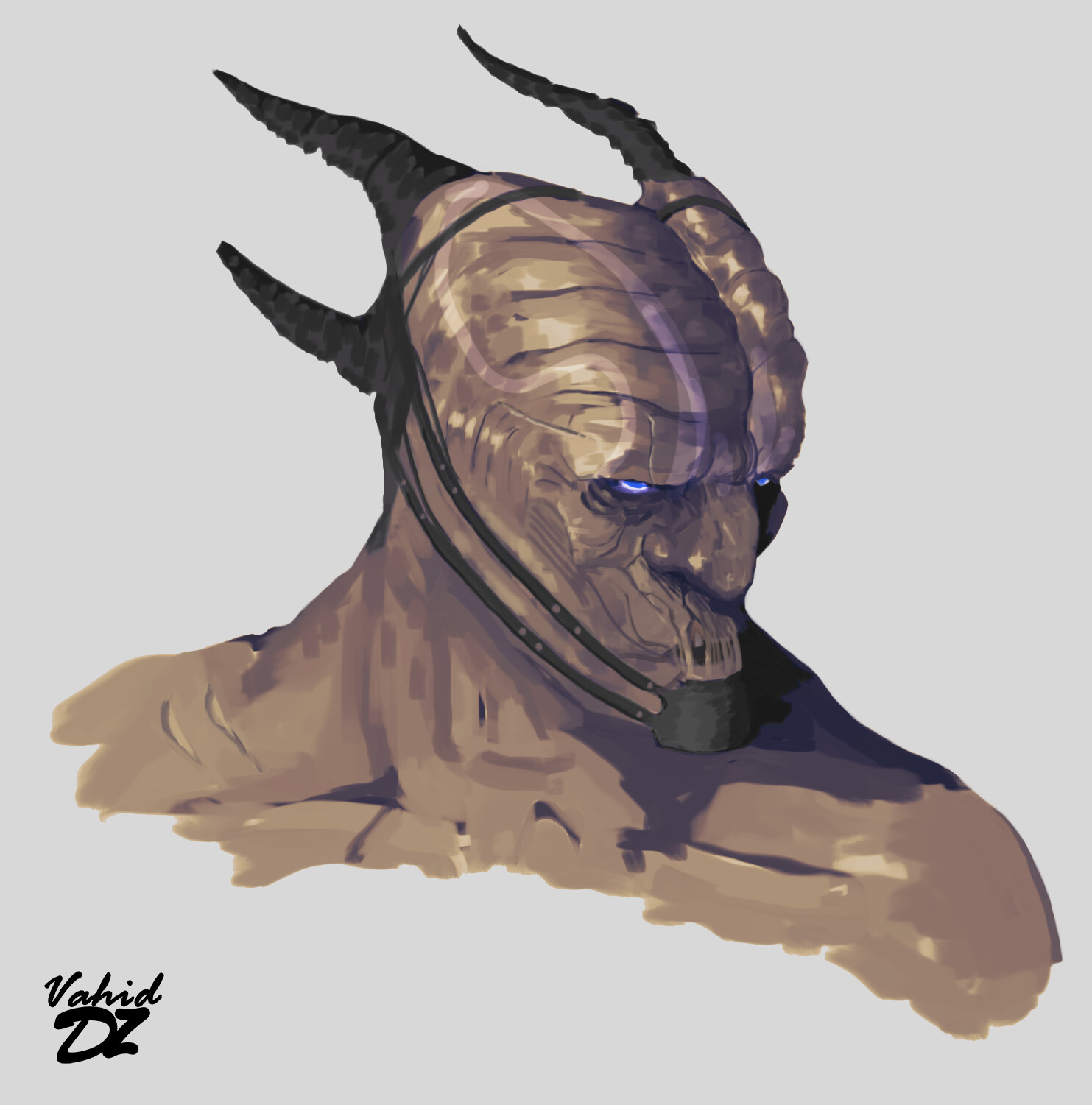 ArtStation - Demon Head