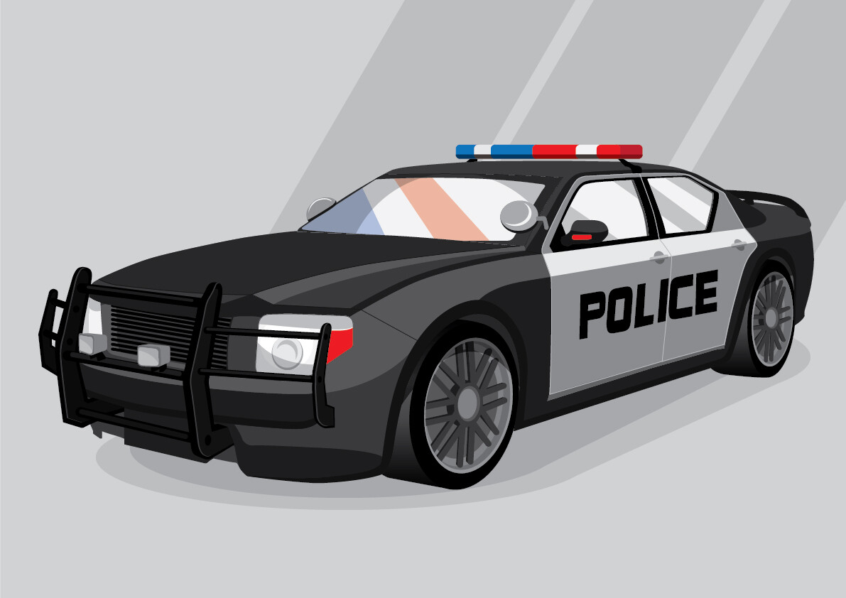 ArtStation - Police car