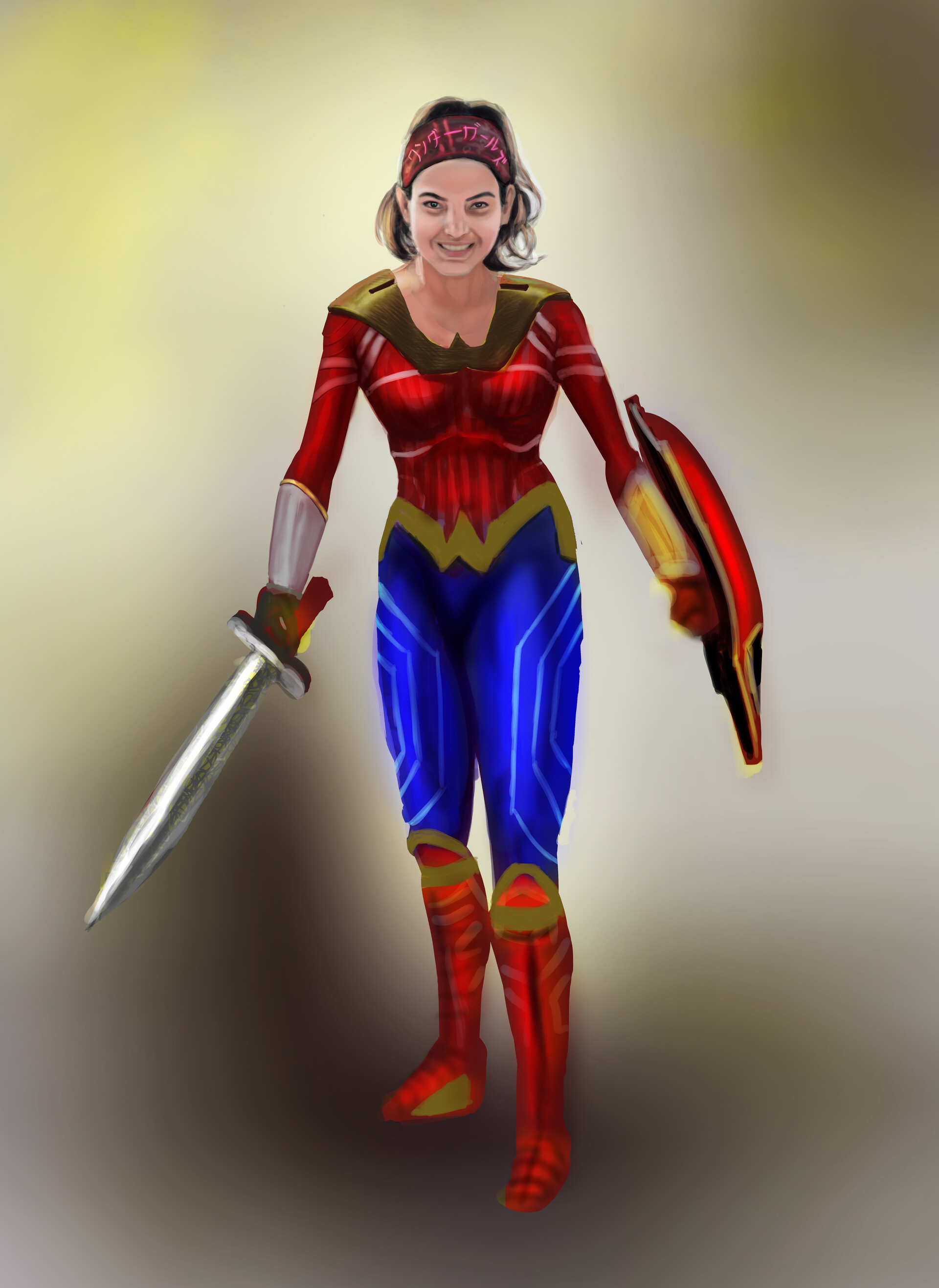 ArtStation - Wonder girl