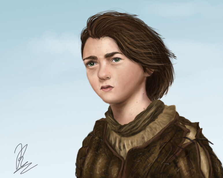 ArtStation - Arya Stark (Game of Thrones)