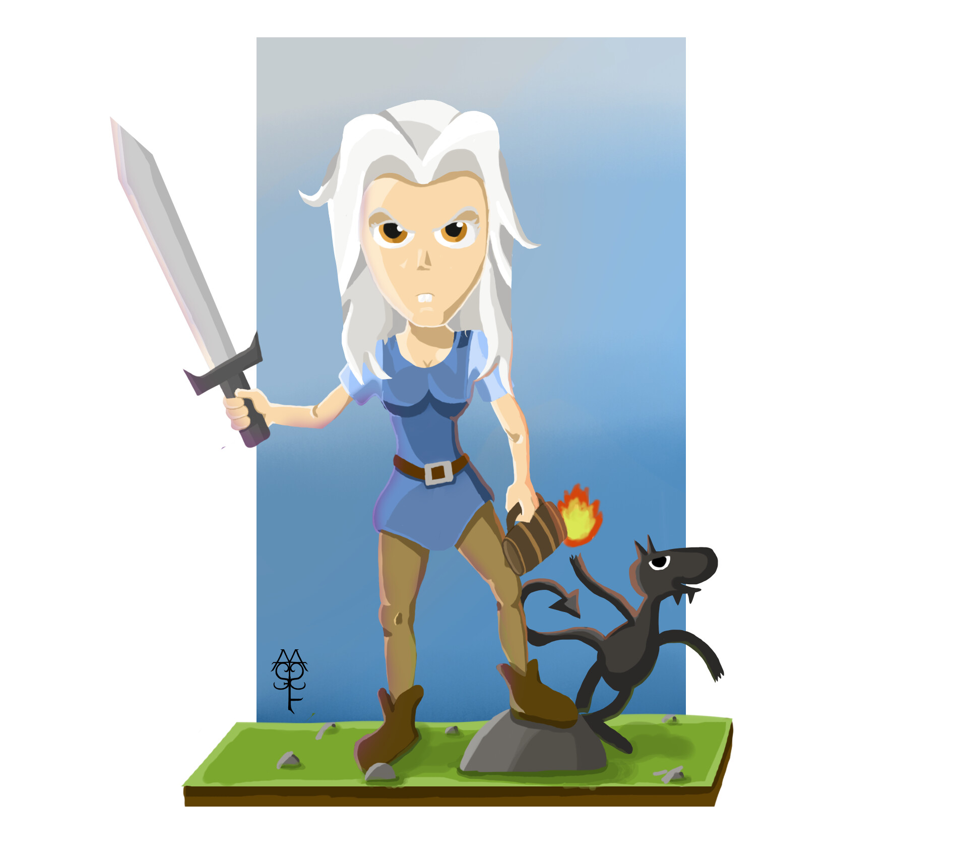 ArtStation - Bean fanart