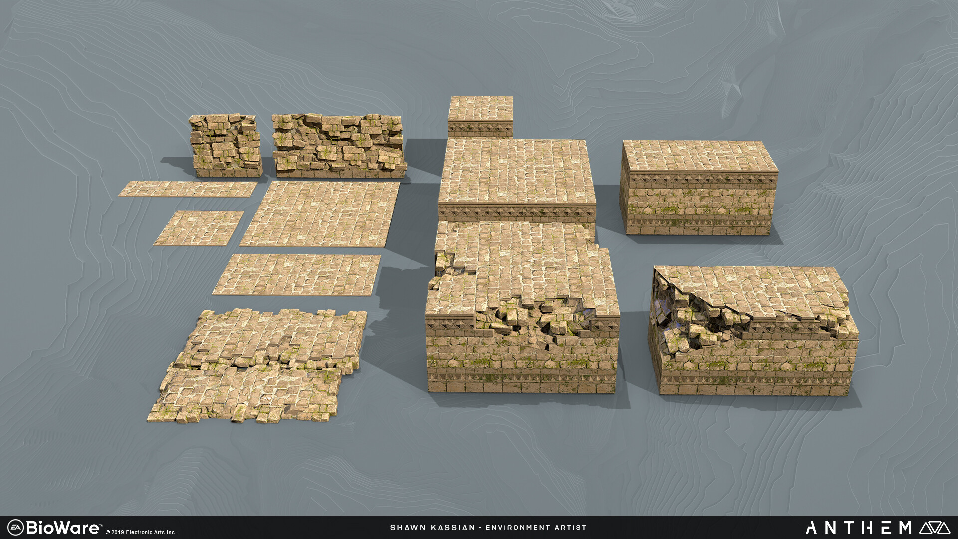 Shawn Kassian - ANTHEM - Ancient Ruins Tileset