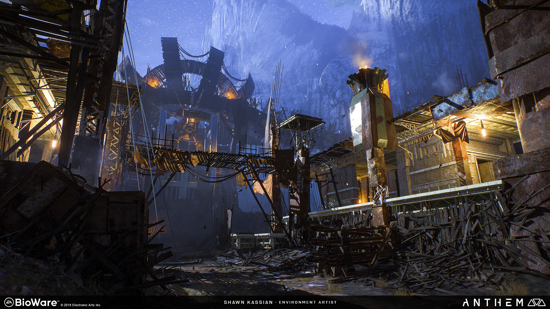 Shawn Kassian - ANTHEM - The Last Gate - World Building