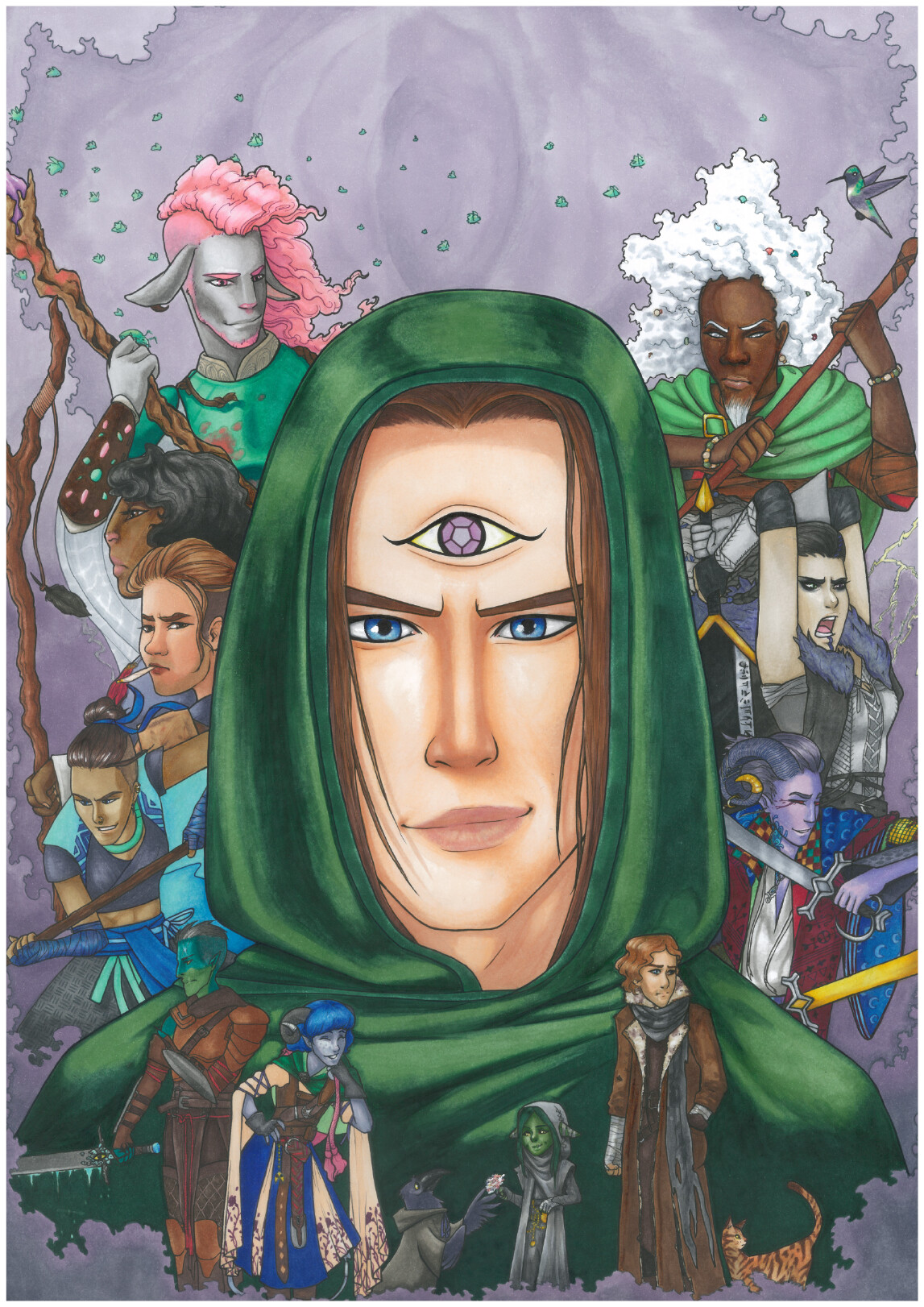 ArtStation - The Mighty Nein