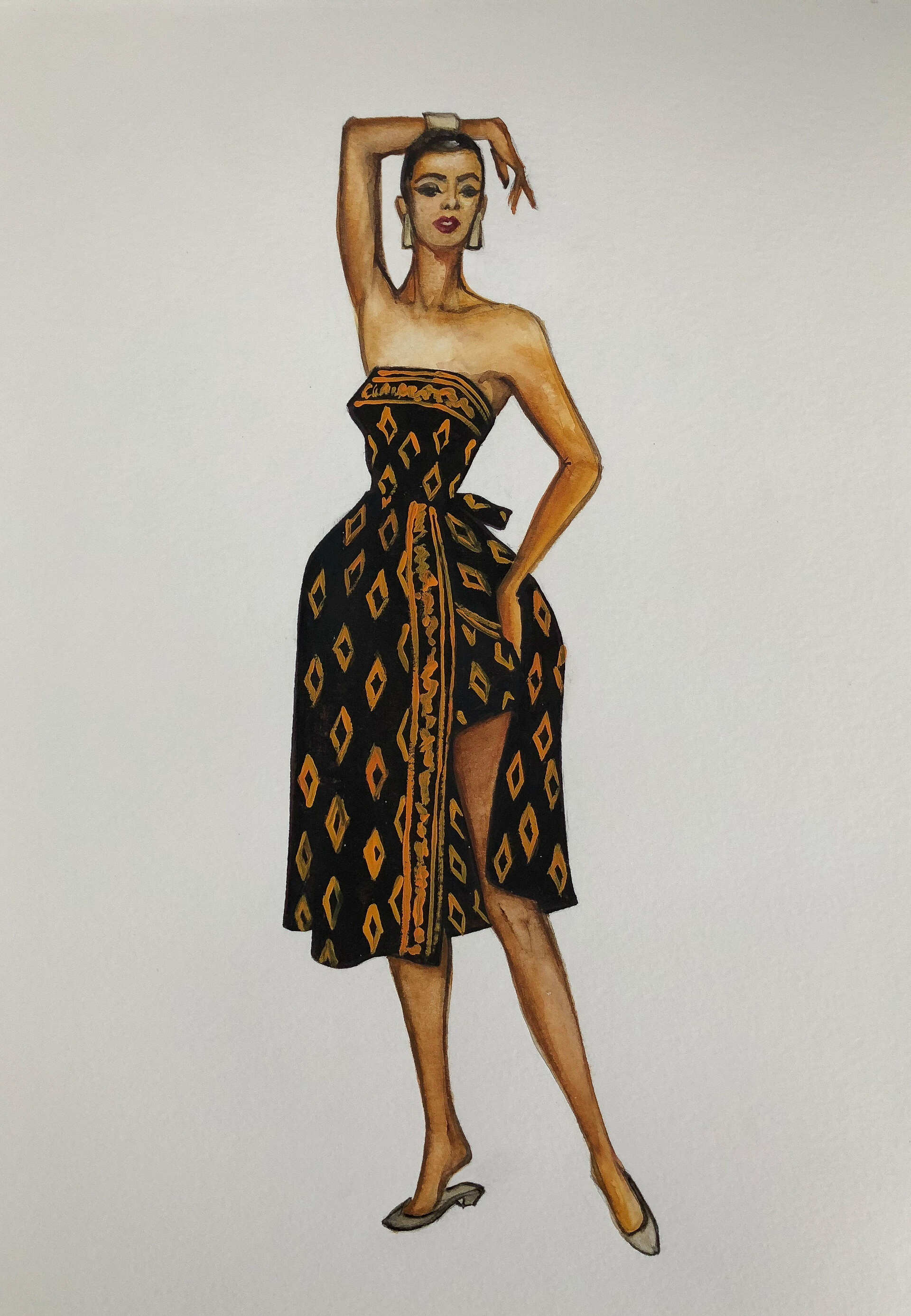 ArtStation - Vintage Fashion Illustration