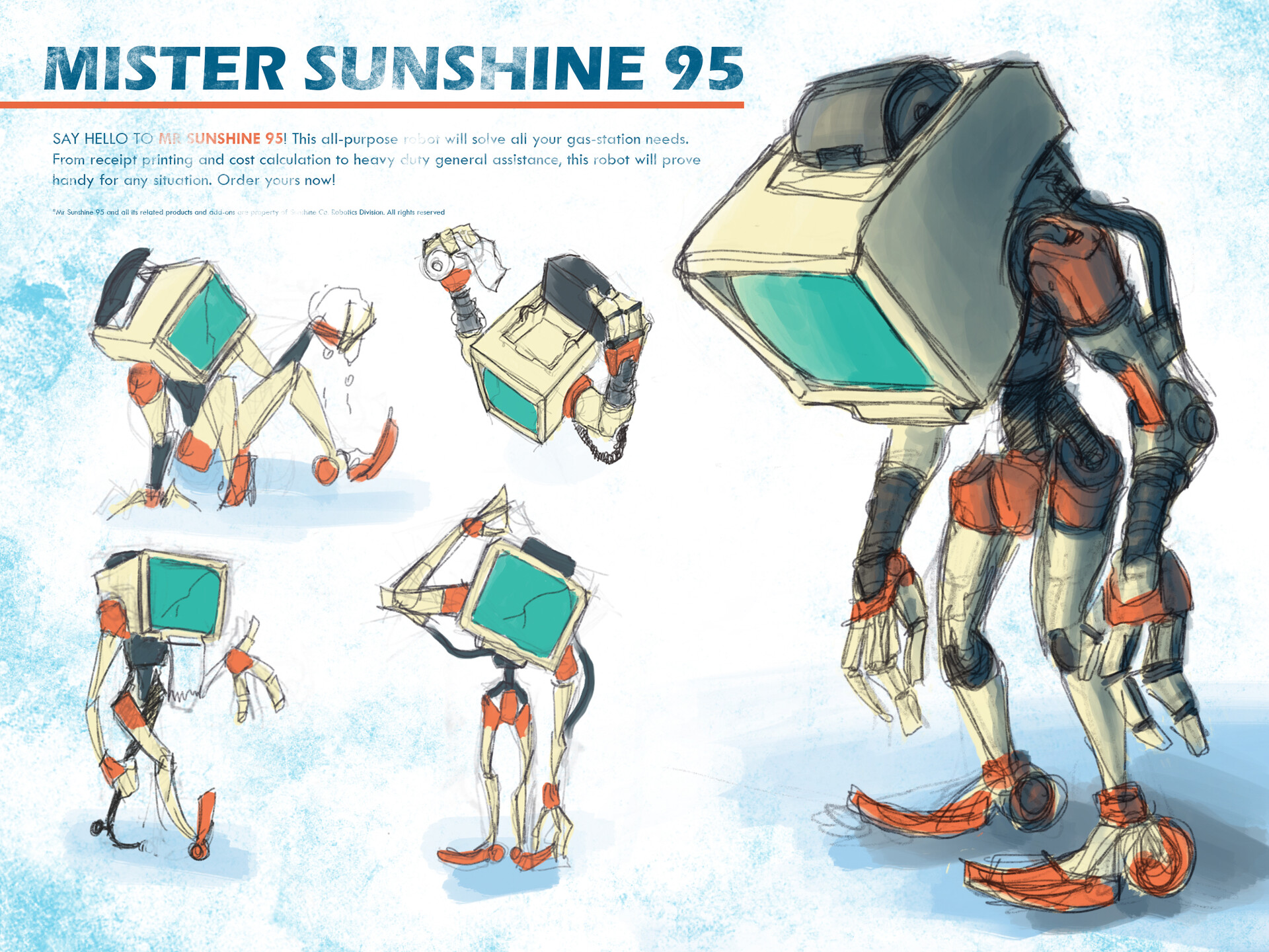 ArtStation - Mister Sunshine 95