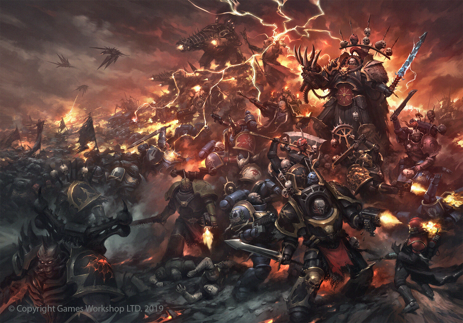 ArtStation - "Warhammer 40k - Imperium Nihilus: Vigilus Ablaze" book ...
