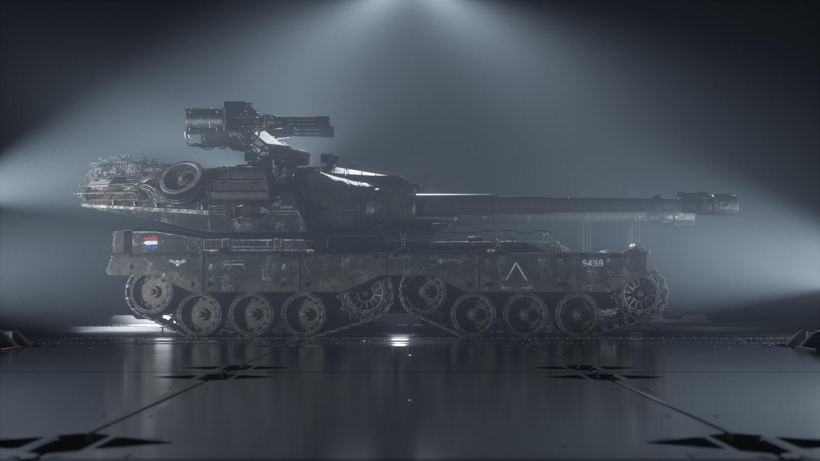 Thomas Loopstra - Remastered Overlord tank