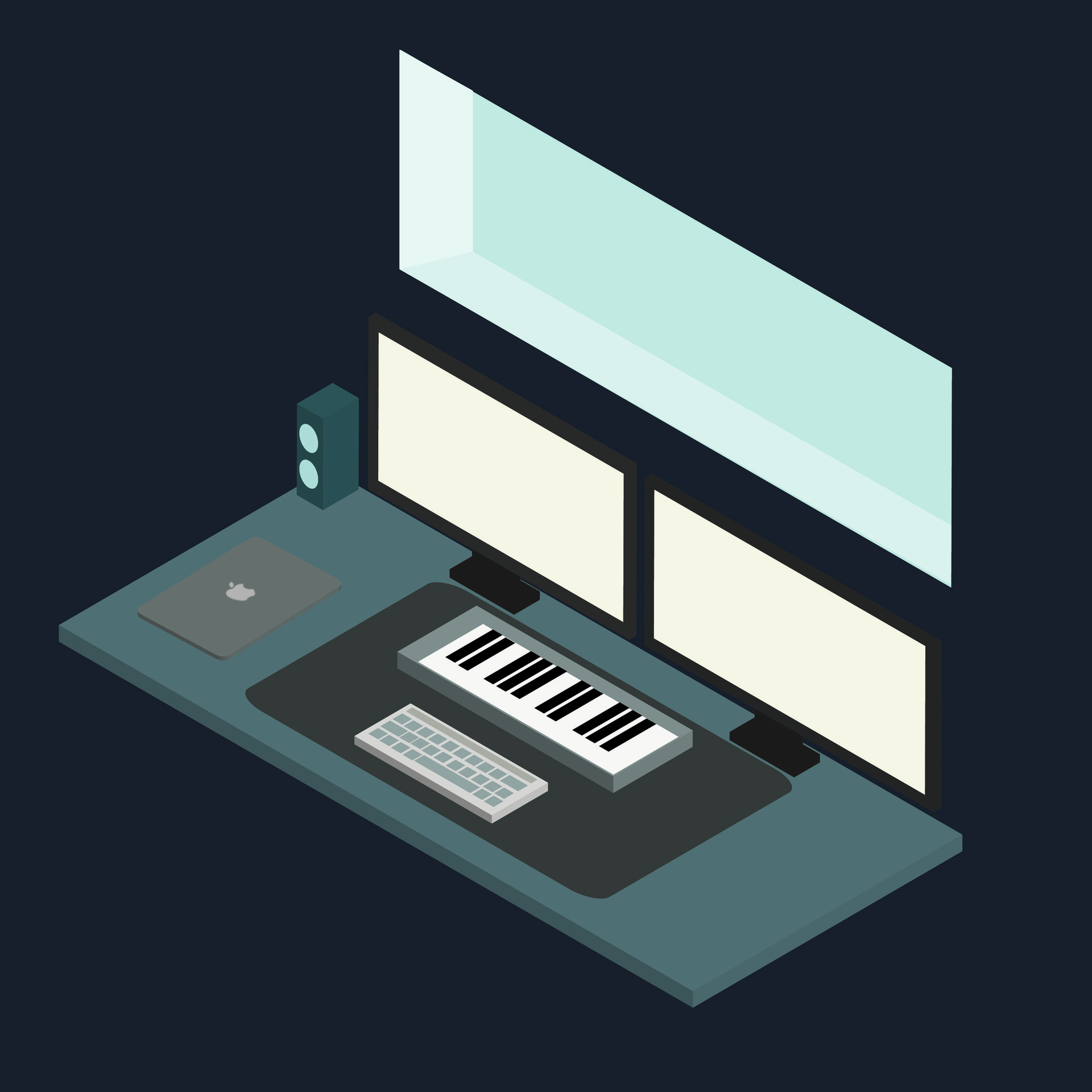 ArtStation - Home studio setup