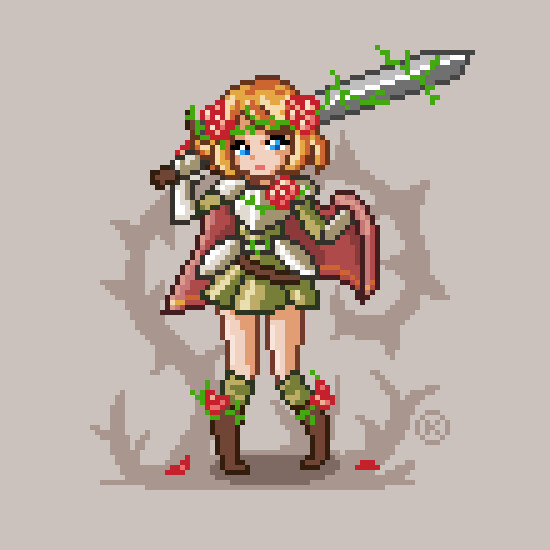 ArtStation - Rose Knight