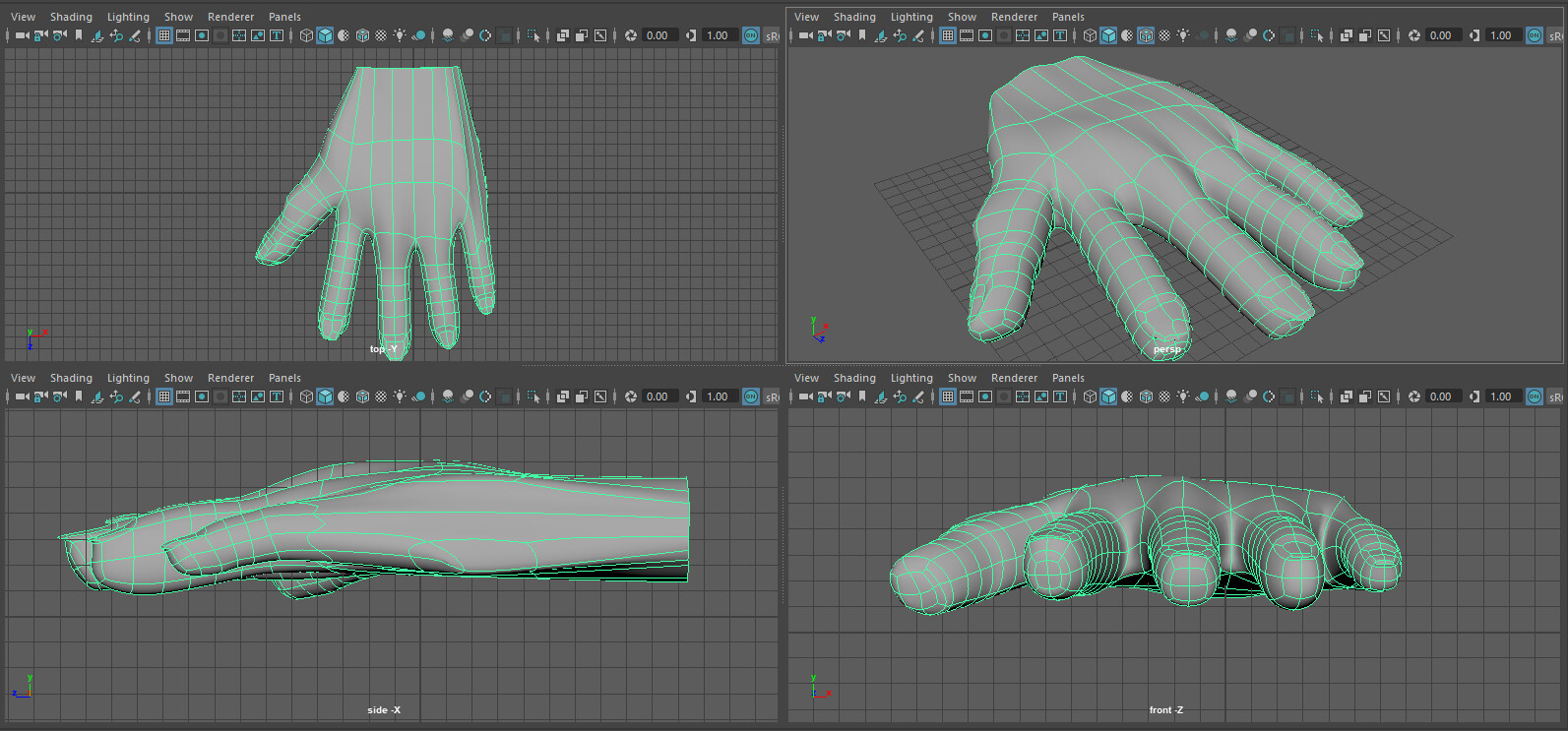 ArtStation - Hand modelling