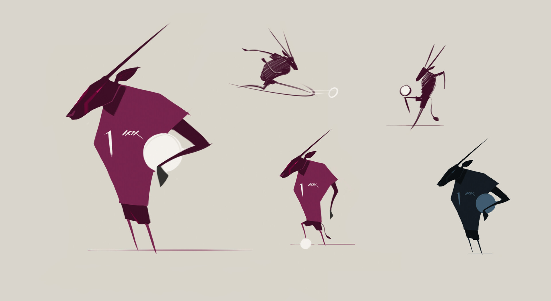 ArtStation - Oryx Character Mascot Design & Development