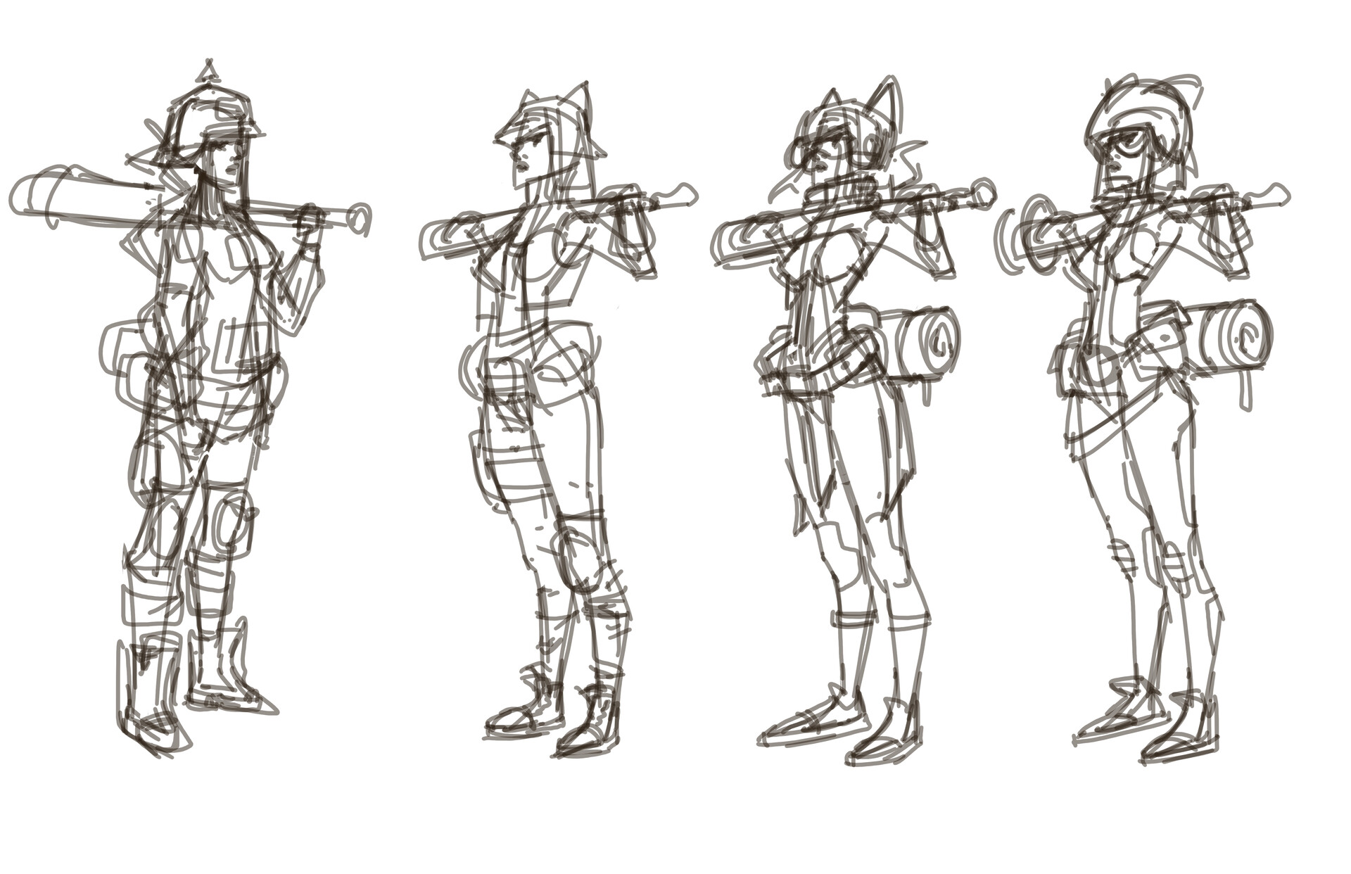 ArtStation - Character Sketches